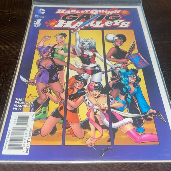 DC Comics | Other | Dc Comics Harley Quinn Gang Harleys Comic Book ...